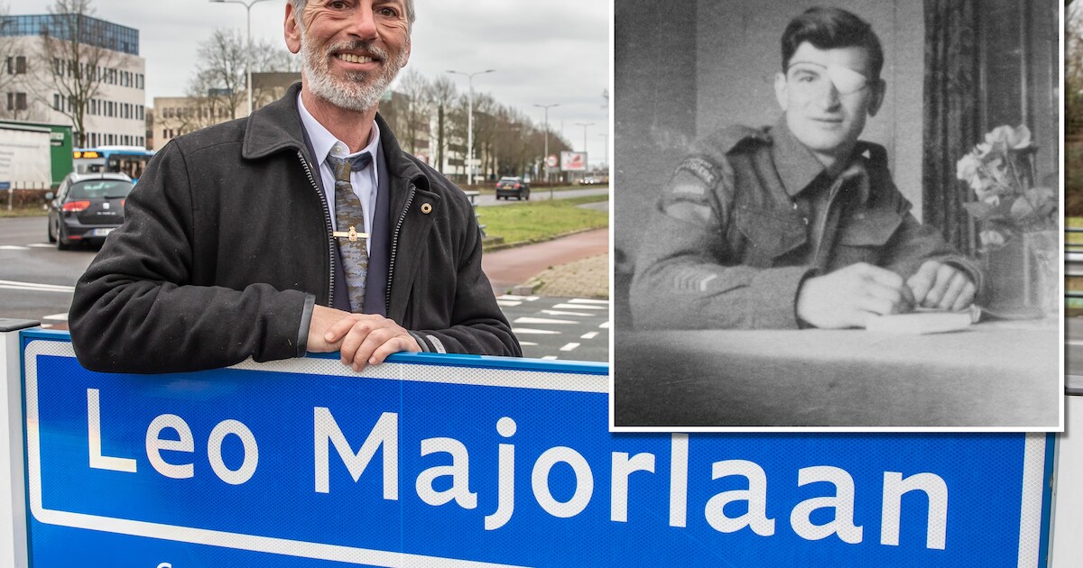 Zoon Léo Major legt na 80 jaar bevrijdingsroute van z’n vader in Zwolle ...