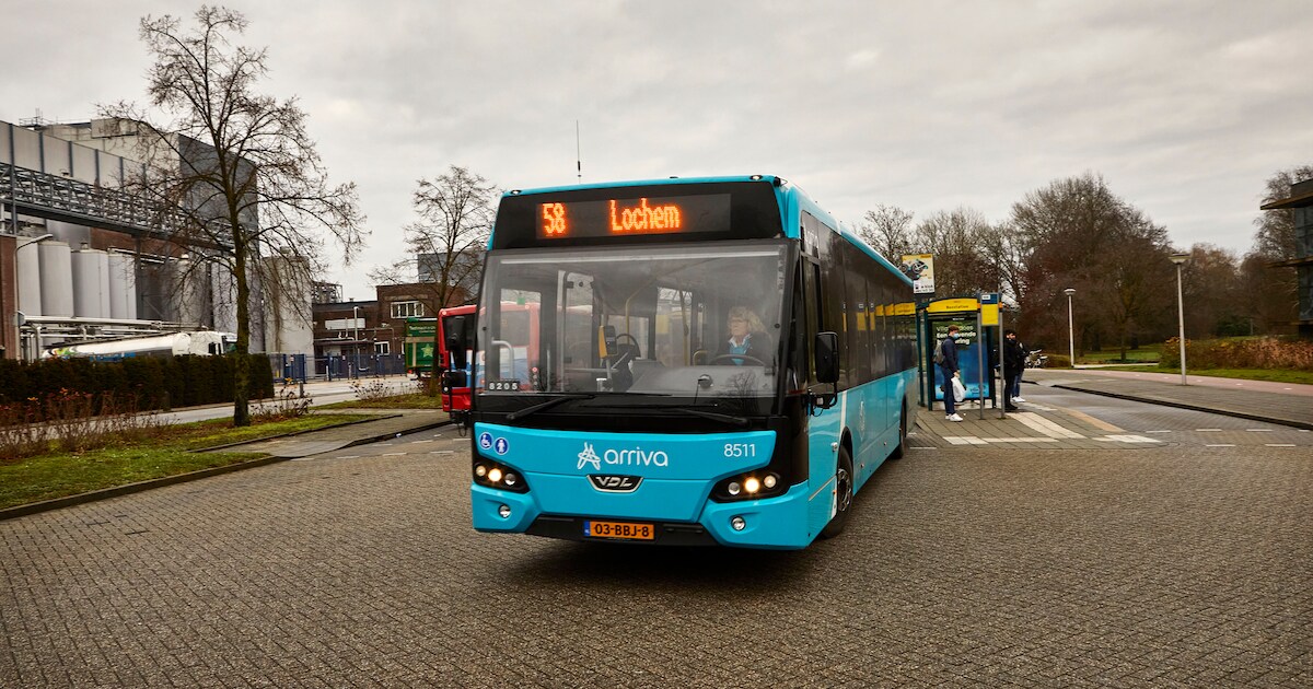 Lochem is een blinde vlek op de kaart, maar bus 58 blijft rijden vanaf ...