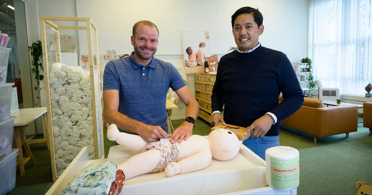 Deze wasbare luier uit Hengelo is nu in heel Nederland te koop (en nee, er komt geen poep in je ...