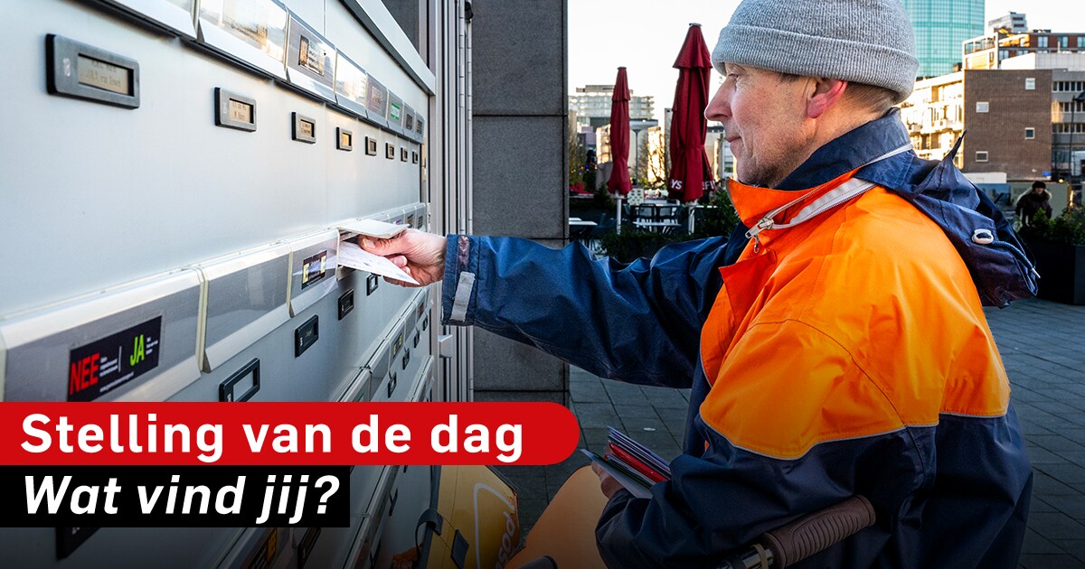 Stelling | Het is belachelijk dat PostNL minder vaak post wil gaan ...