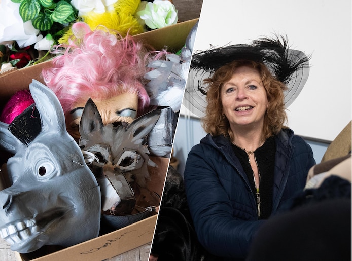 Van griezelmasker tot galajurk: kostuumverhuur De Klerezolder verhuist ...