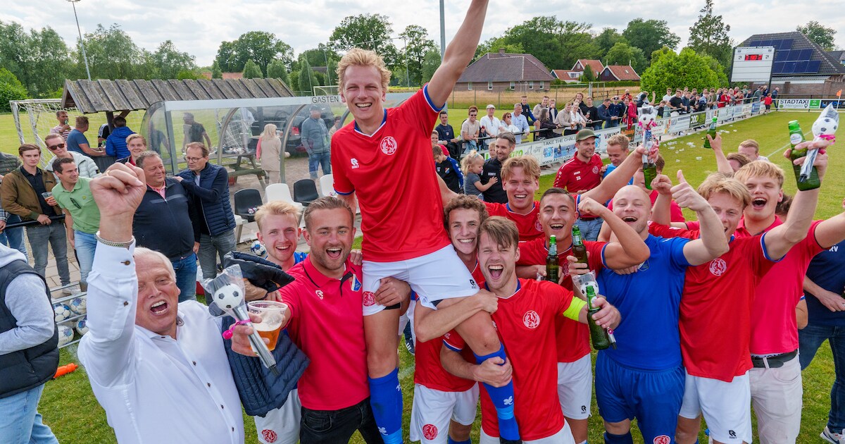 Na je laatste wedstrijd als matchwinner op de schouders, Mark Nijland ...