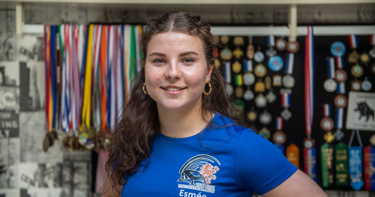 Turngek Esmée combineert examenjaar met deelname aan EK teamgym: nu ...