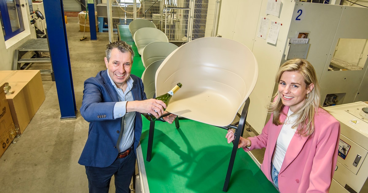 Deze innovatieve tuinstoel, de Tubb, moet Hartman er weer bovenop ...