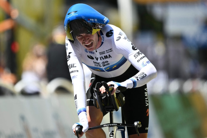 LIVE Tour de France | Affini nog altijd snelste in tijdrit, Evenepoel ...