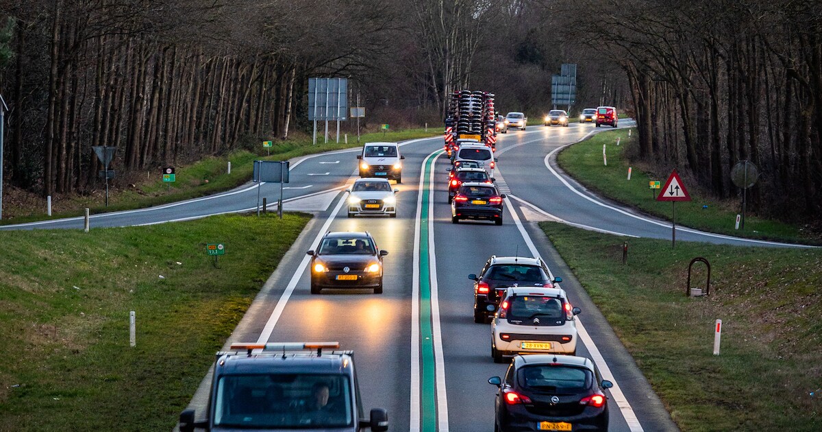 N36 weekend dicht bij Westerhaar voor onderhoud aan viaduct ...