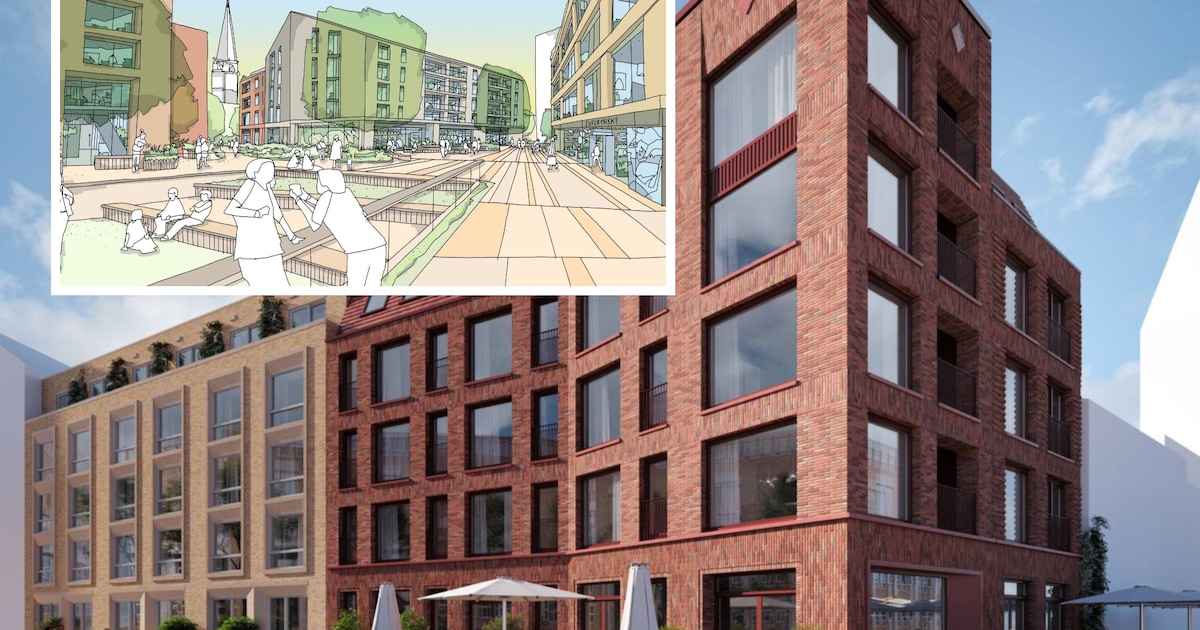 Hengelo krijgt nieuwe stadswijk: 310 woningen, minder winkels en beek ...