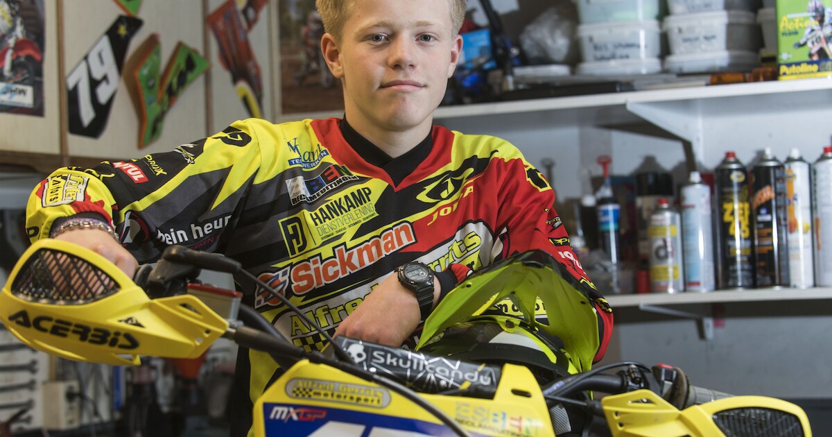 Motorcrosstalent Stan (15) uit Den Ham hoopt in de voetsporen van ...