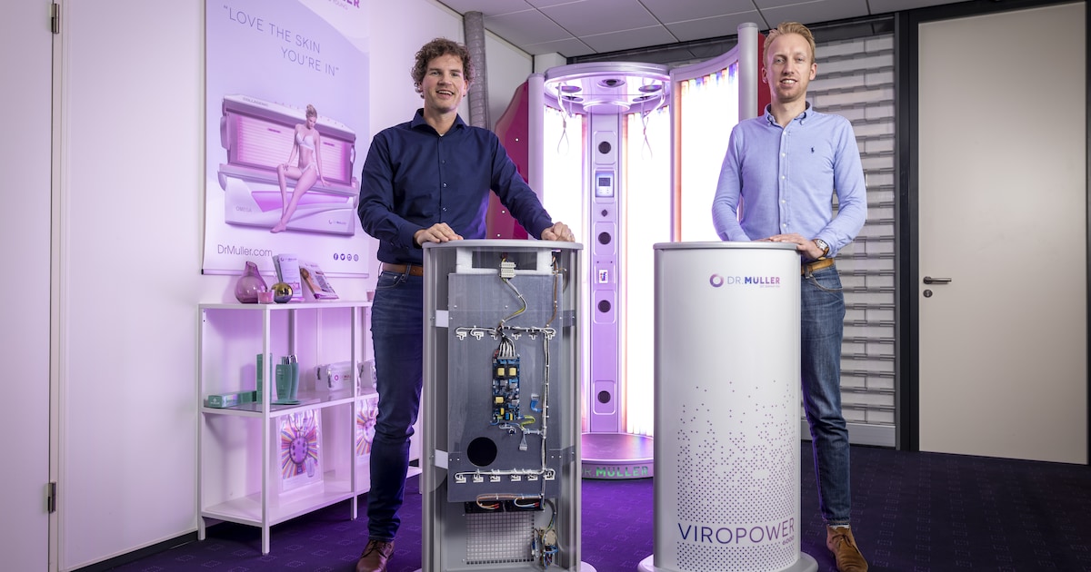 Ultrasun Hengelo genomineerd voor award met machine die virussen uit ...