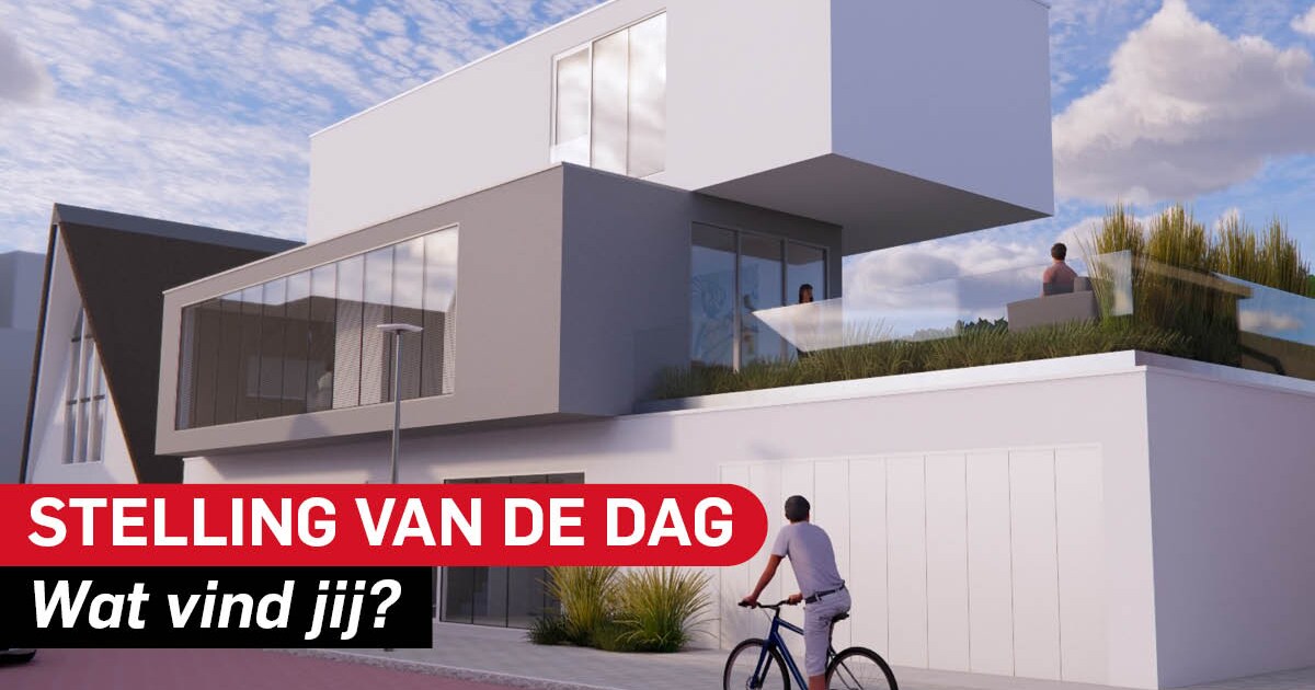 Stelling | Een miljoenenvilla op piepkleine kavel: briljant of ...