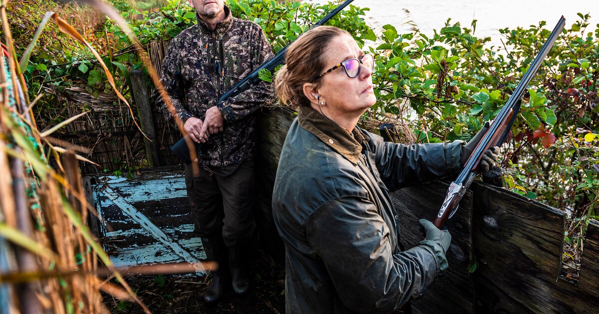 Jagersechtpaar is klaar met vooroordelen: ‘We schieten alleen het ...