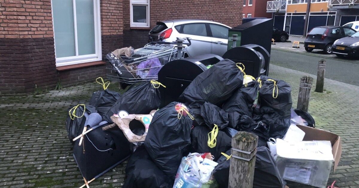 Een winkelwagen vol met rottend afval onder je raam? ‘Heel vervelend ...