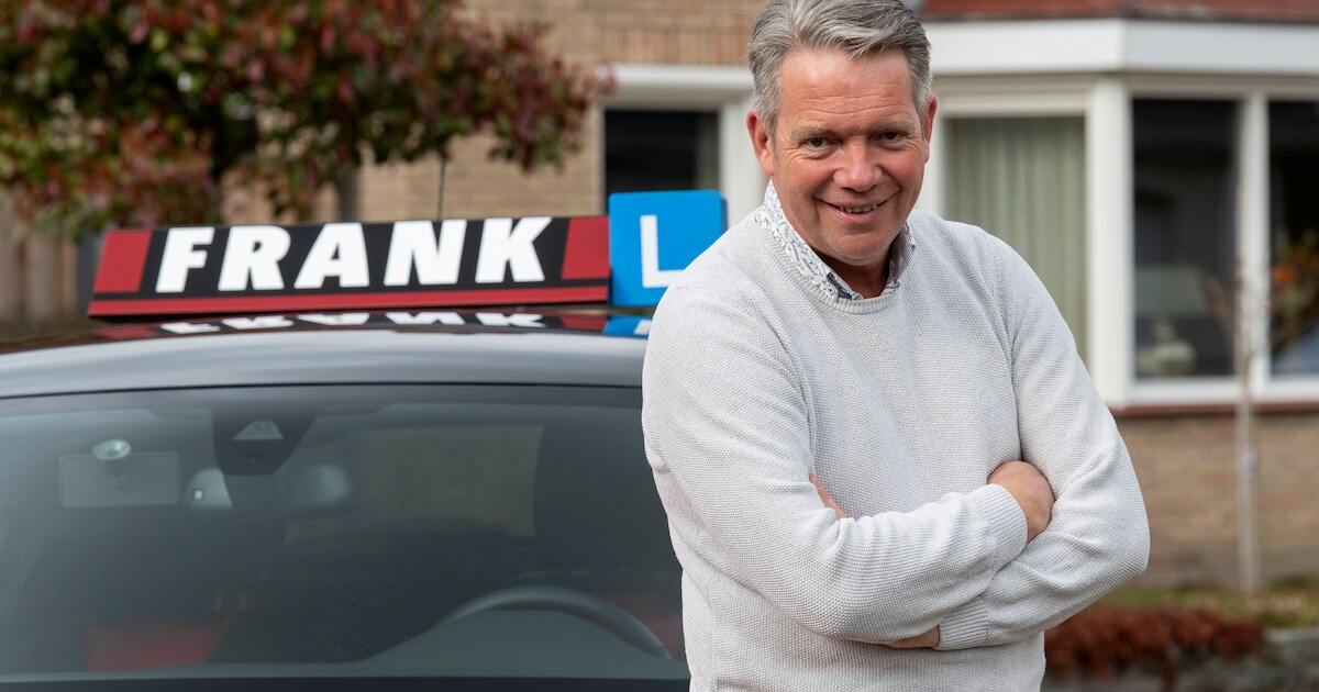 Rijinstructeur Frank (53) uit Losser telt 2 euro bij lessen op ...