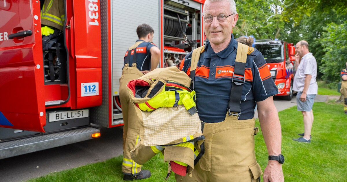 Brandweerman Han Bruil bij afscheid: ‘Vooral het vlotdrama op de Berkel ...