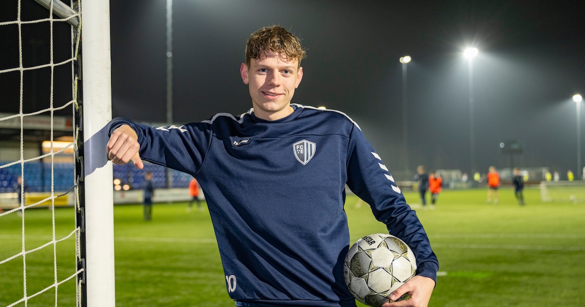 Op het Achterhoekse gras wil FC Eibergen wel eens uitglijden ...