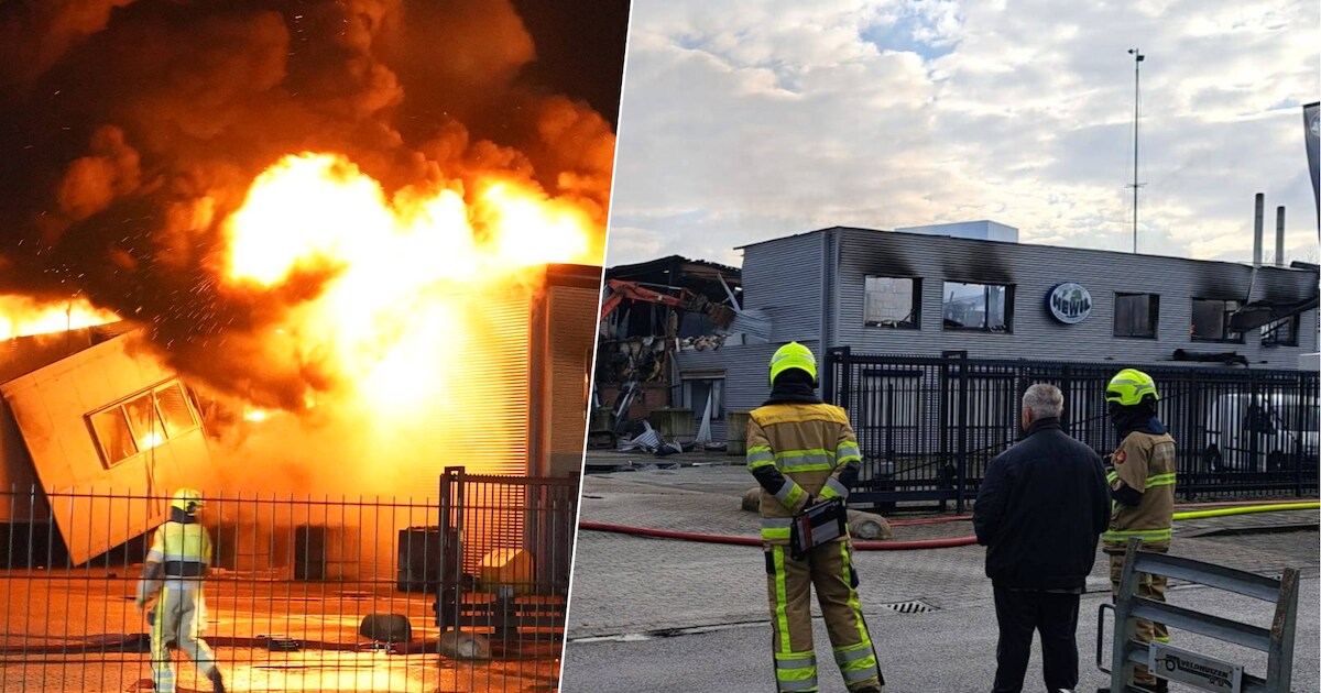 Opa ziet levenswerk in vlammen opgaan: ‘Ik keek zo recht de vlammen in ...