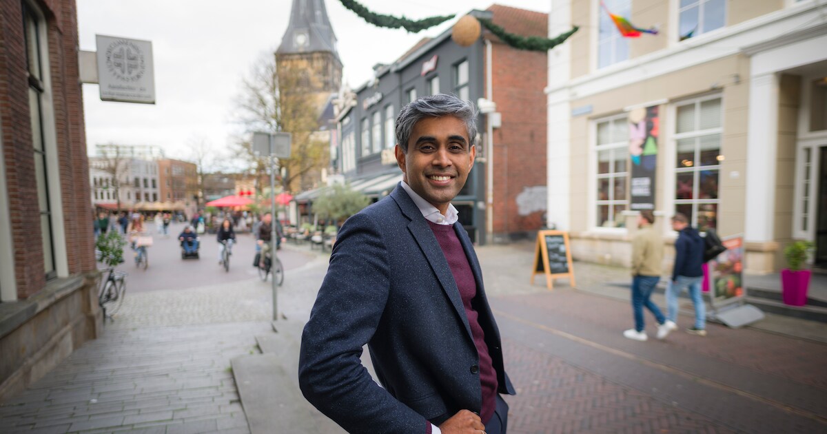 Janarthanan Sundaram uit Enschede wil als landelijk leider van D66 ...