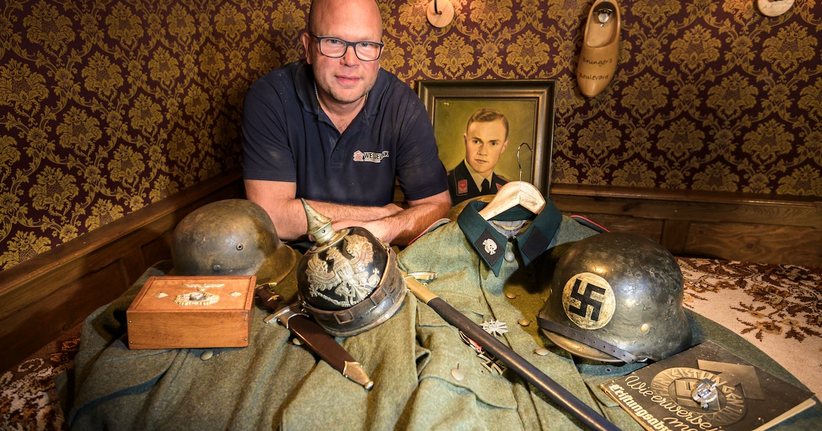 Nazi-medailles met hakenkruizen en meer: de schuur van John staat vol ...