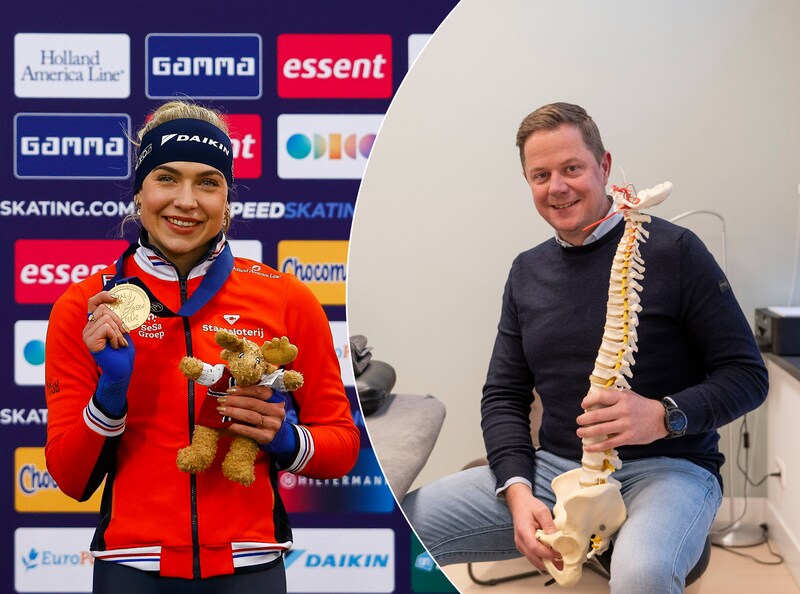 Rob uit Wierden zorgt ervoor dat Joy Beune en Sebas Diniz topfit zijn ...