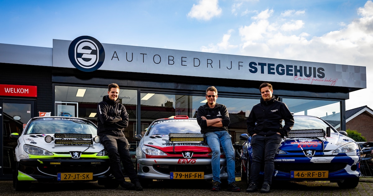 Eén gezin, drie (!) rallyauto’s: Henk, Jack en Nick Stegehuis uit ...