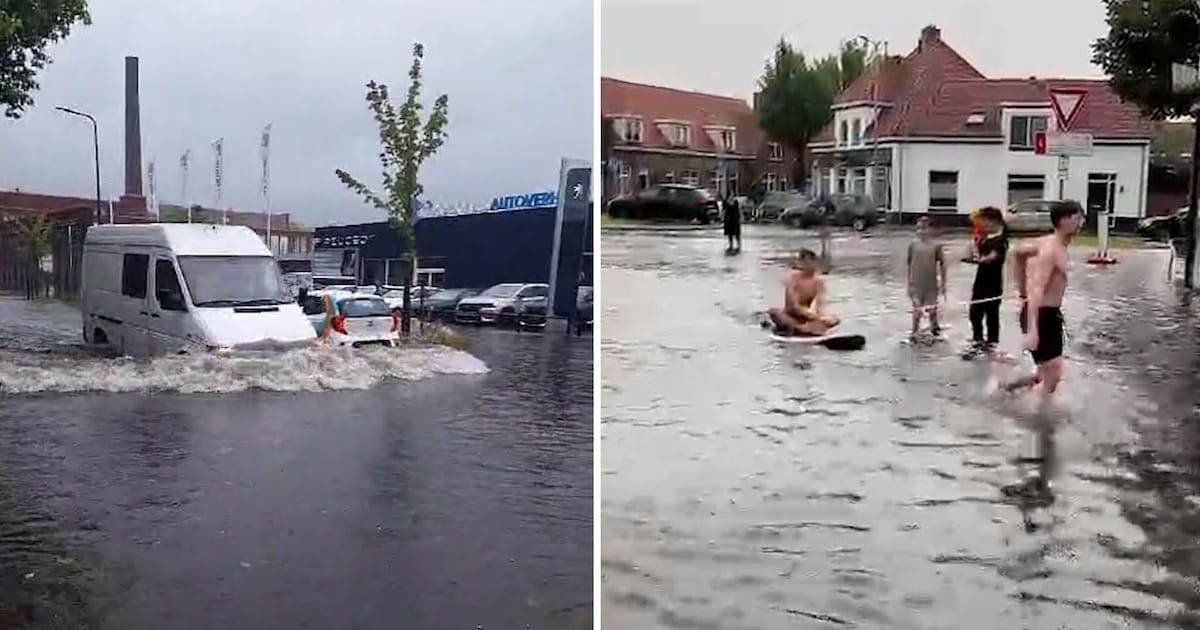 Huizen Pathmos Enschede onbewoonbaar na overstroming: wat gebeurde er ...