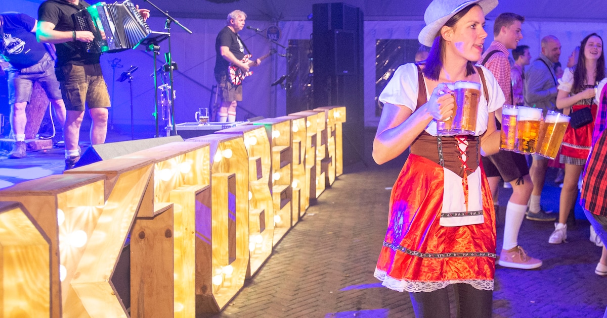 Tijdens de hitte begint de kaartverkoop van het Oktoberfest in Lonneker ...