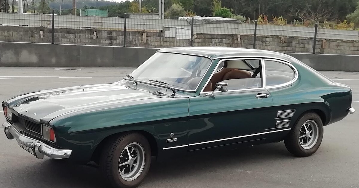 Na jaren terug van weggeweest: Mathieu kon zijn Ford Capri nooit echt ...