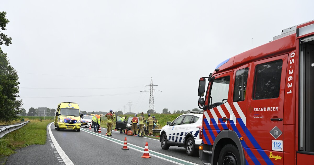 Gewonden bij aanrijding op N36 in Almelo, weg weer vrij | Almelo ...