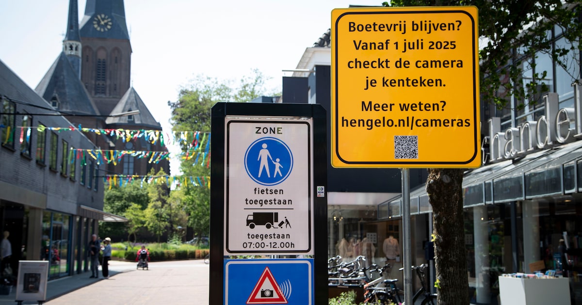 Hengeloërs mogen eerst twee maanden wennen aan camera’s in het centrum ...