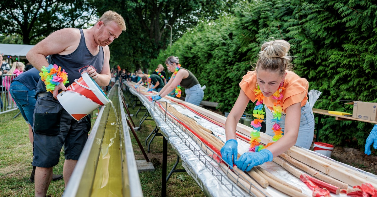 Doet u mij maar een frikandel speciaal van 20 meter: ‘Hoe vetter, hoe ...