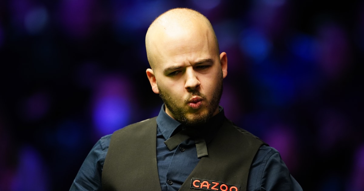 Belgische WK-finalist Luca Brecel speelt snooker als luie scholier met ...