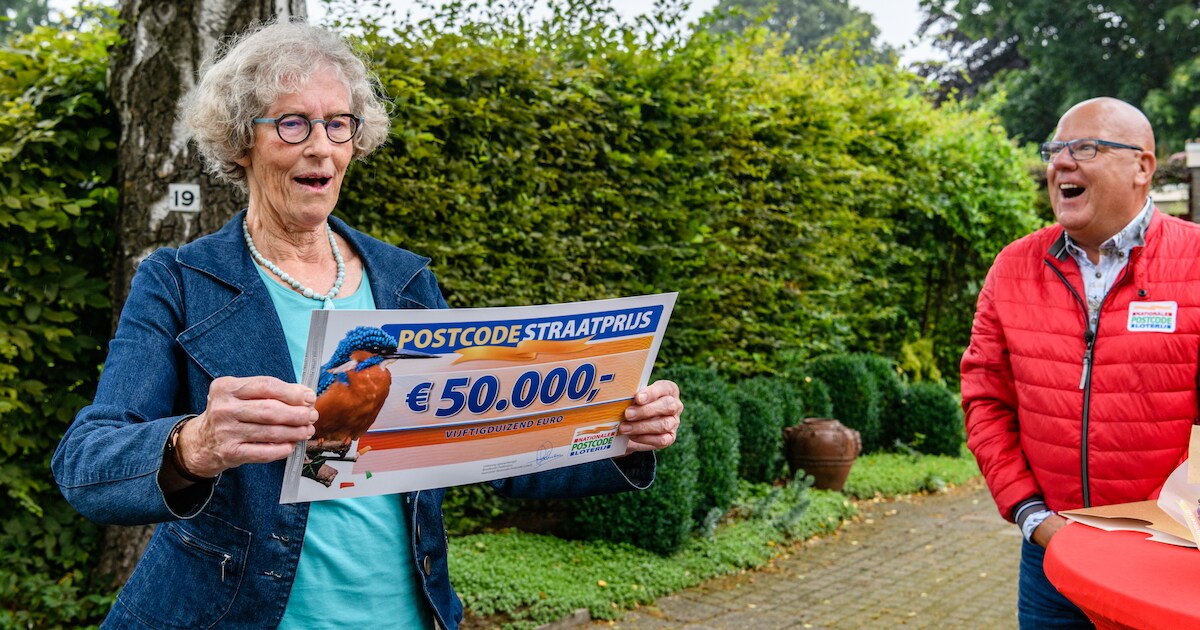 Straatprijs Postcode Loterij valt in villawijk in Haaksbergen ...