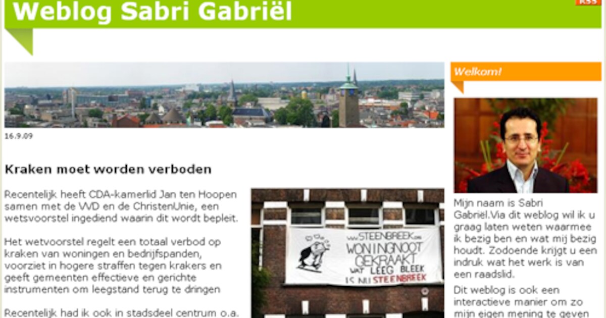Ontevreden CDA'er Sabri Gabriël alleen verder | Enschede e.o. | tubantia.nl