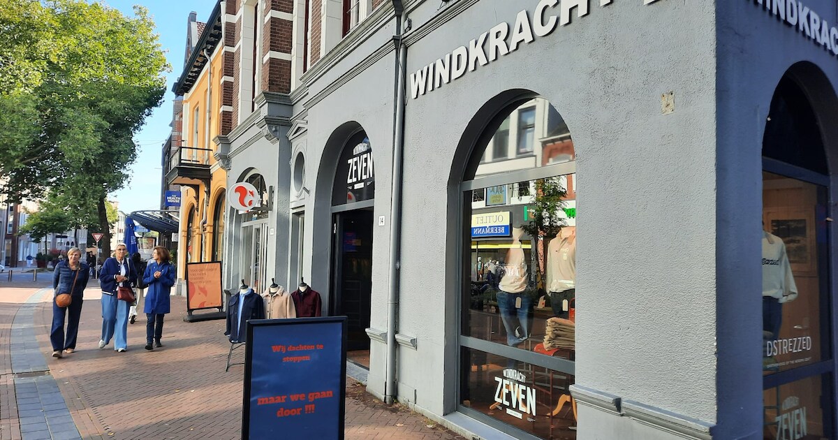 Kledingwinkel Windkracht 7 blijft toch: 'Vind het nog te leuk om te ...