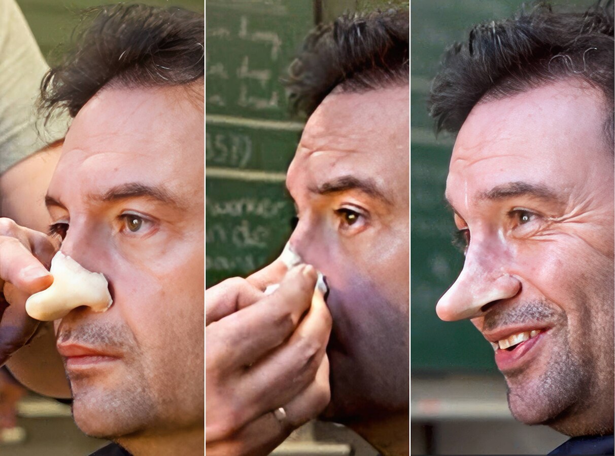 Kale kop, brede neus: de verbluffende vermomming van Astrid Holleeder ...