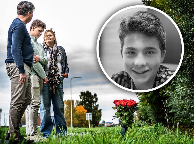In een fractie van een seconde is Ference (18) uit het leven gerukt ...