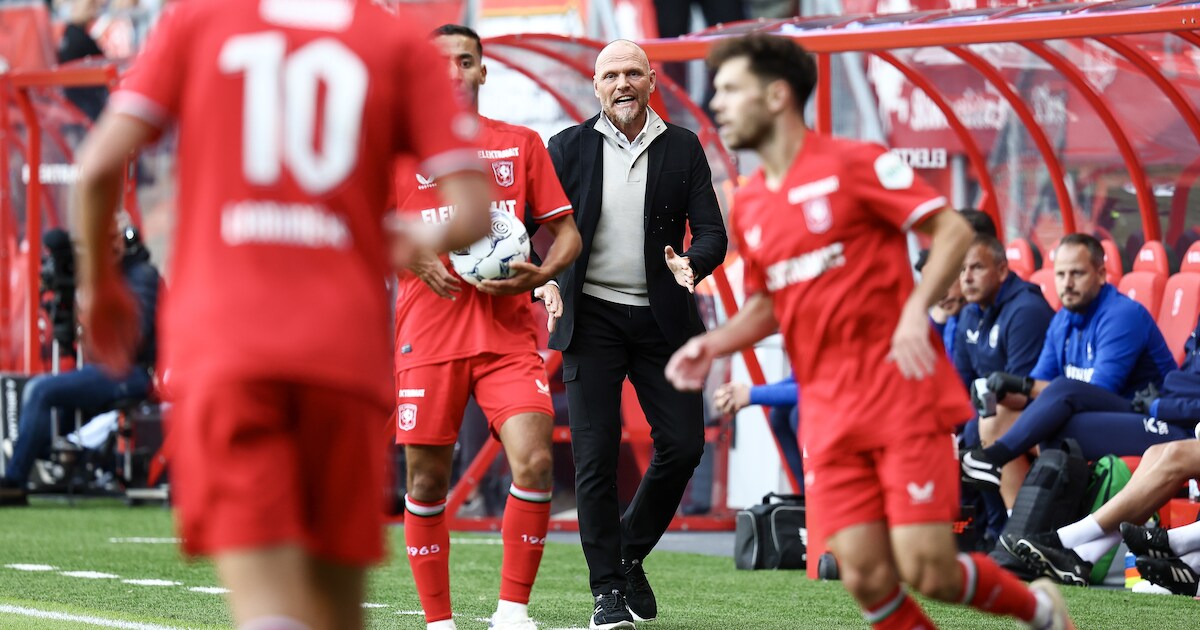 FC Twente-trainer Joseph Oosting laat zich geen crisis aanpraten: ‘Ik ...
