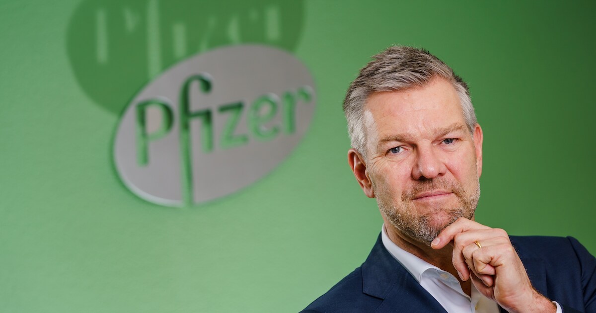 Marc Kaptein van vaccinfabrikant Pfizer: ‘Nu is het een voordeel dat ik ...