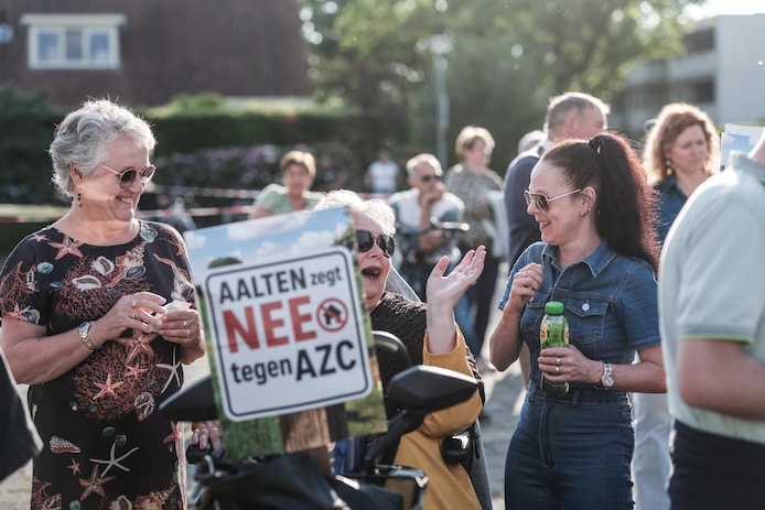 Deze zaken vielen op aan het vreedzame protest tegen komst van een azc ...