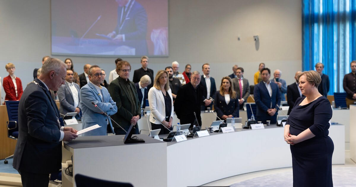 Met Margreet Overmeen is gemeentebestuur van Almelo weer compleet en ...