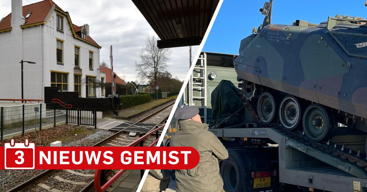 Gemist? Chaos op Twents spoor & Defensie maakt in Almelo oorlogsmaterieel klaar voor Oekraïne ...