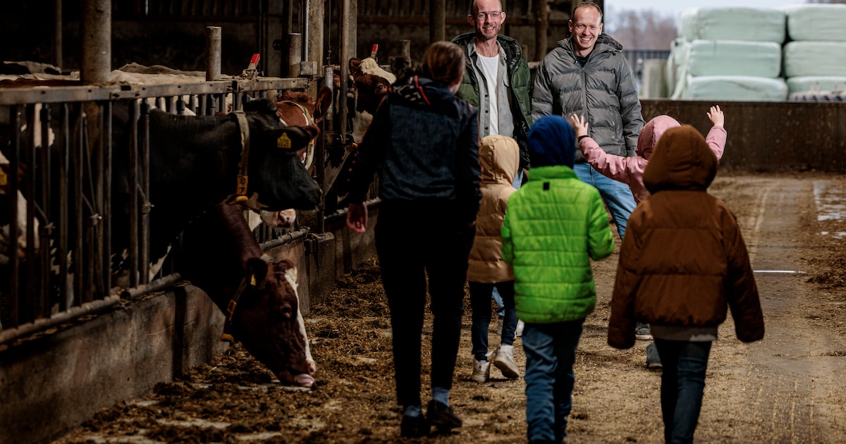 Niet hun eigen bloed, toch hebben Roelof en Herman uit Daarle vijf ...