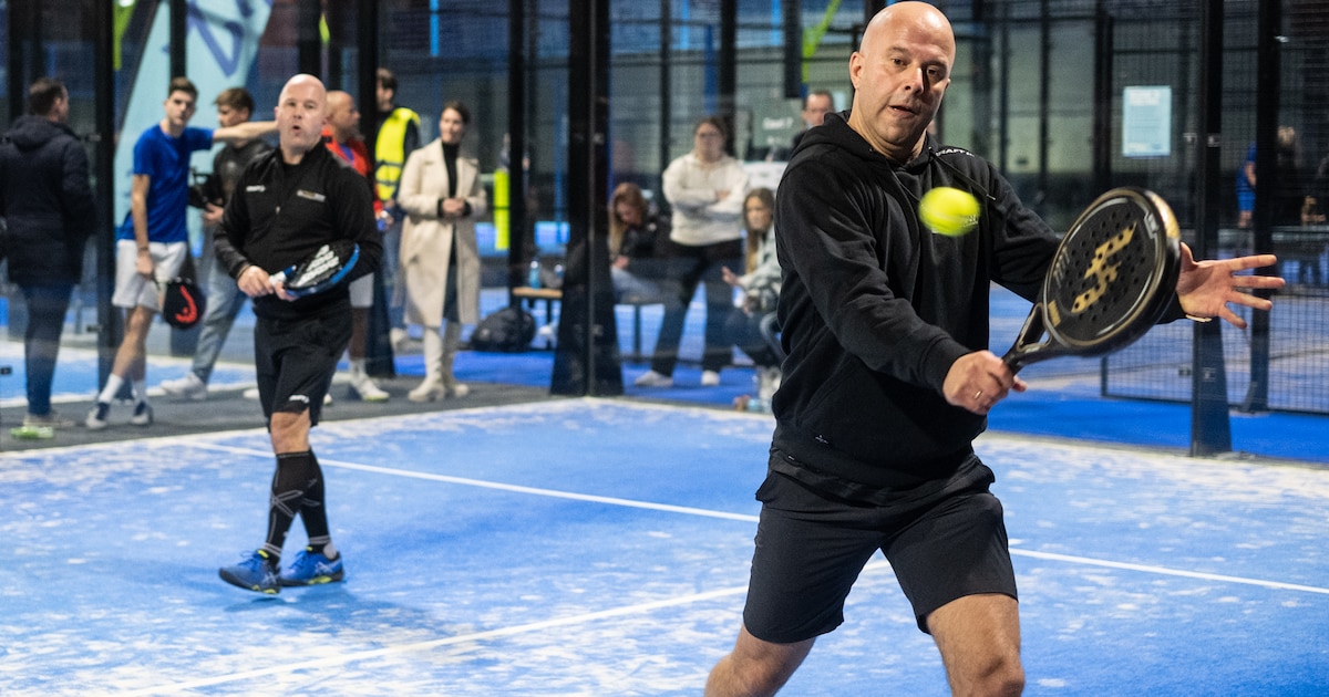 Feyenoorders spelen padel in Zwolle: voor Arne Slot een heerlijke ...