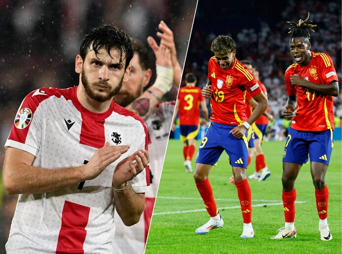 Spanje schakelt dapper Georgië uit en kan zich opmaken voor kraker ...