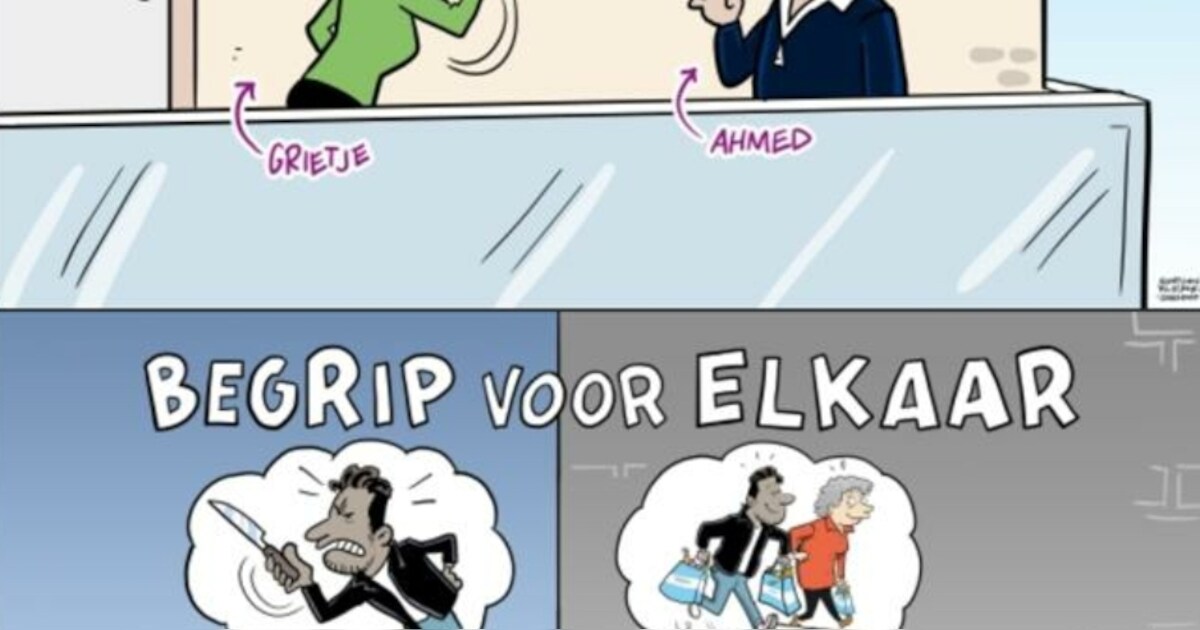 Cartoonrel in Enschede na overlast in zuiden van de stad? ‘Je komt niet ...