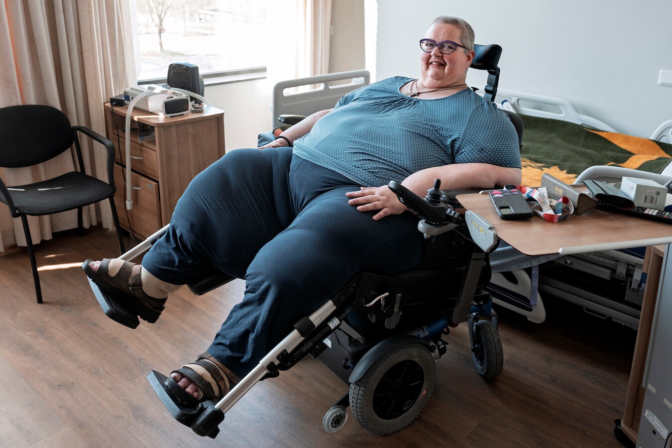 Inola woont door zeer ernstig overgewicht in een verpleeghuis: ‘De ...
