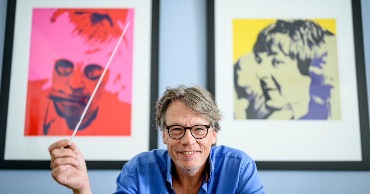 Overal duikt de lange gestalte van de Enschedese muziektovenaar op; Jos ...