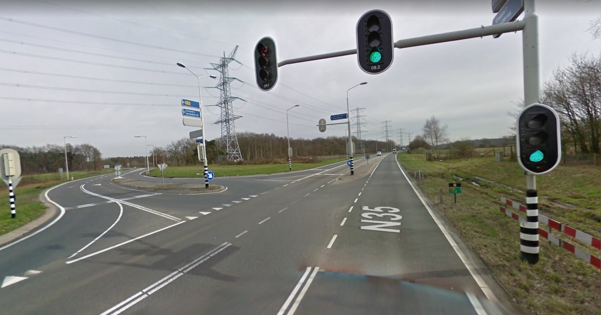 Enige stoplicht tussen Amsterdam en Münster verdwijnt: N35-afslag bij ...