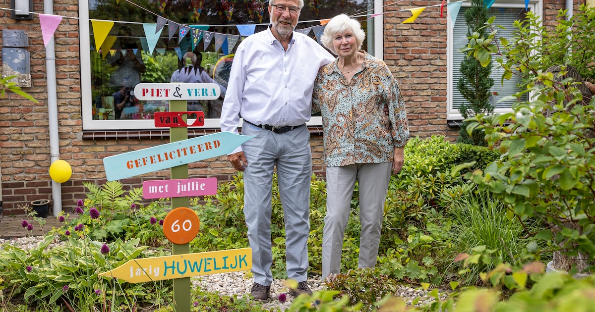 Haags echtpaar viert 60-jarig huwelijk in ‘heerlijk rustig’ Delden ...