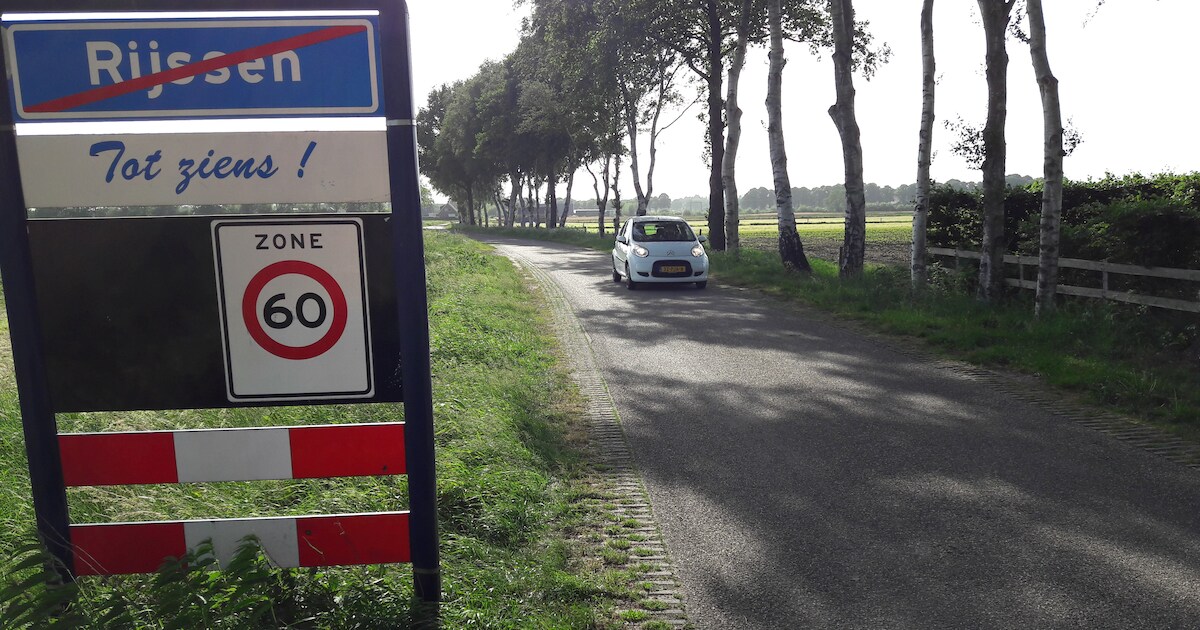 Proef met afsluiting Keizersdijk in Rijssen tijdens ochtend- en ...